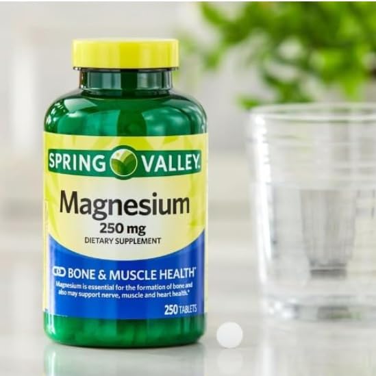 Magnesium supplement for bone health