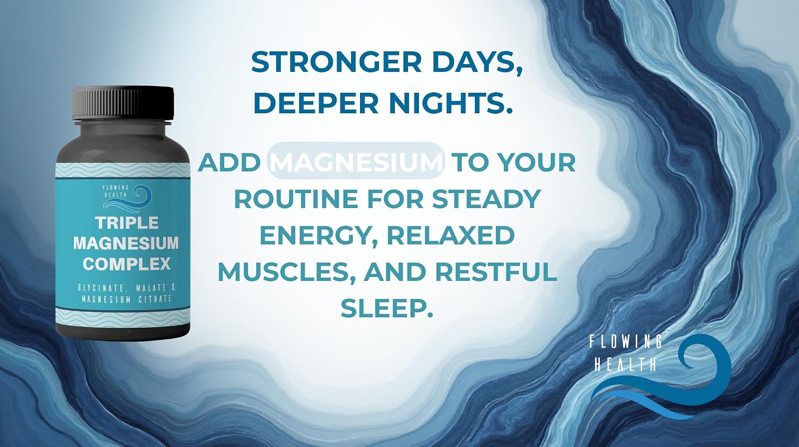 Magnesium supplement for bone strength