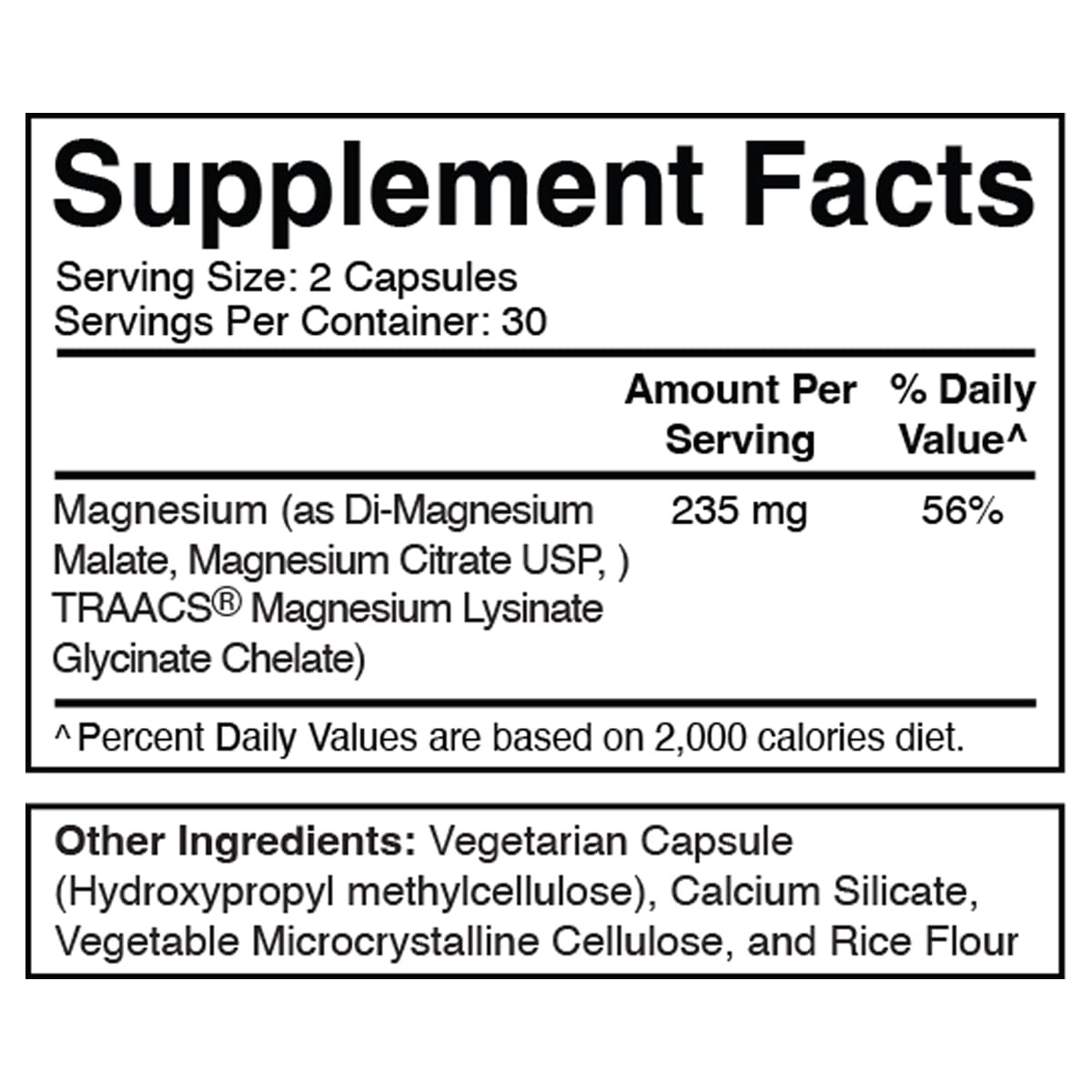 magnesium supplement for daily health