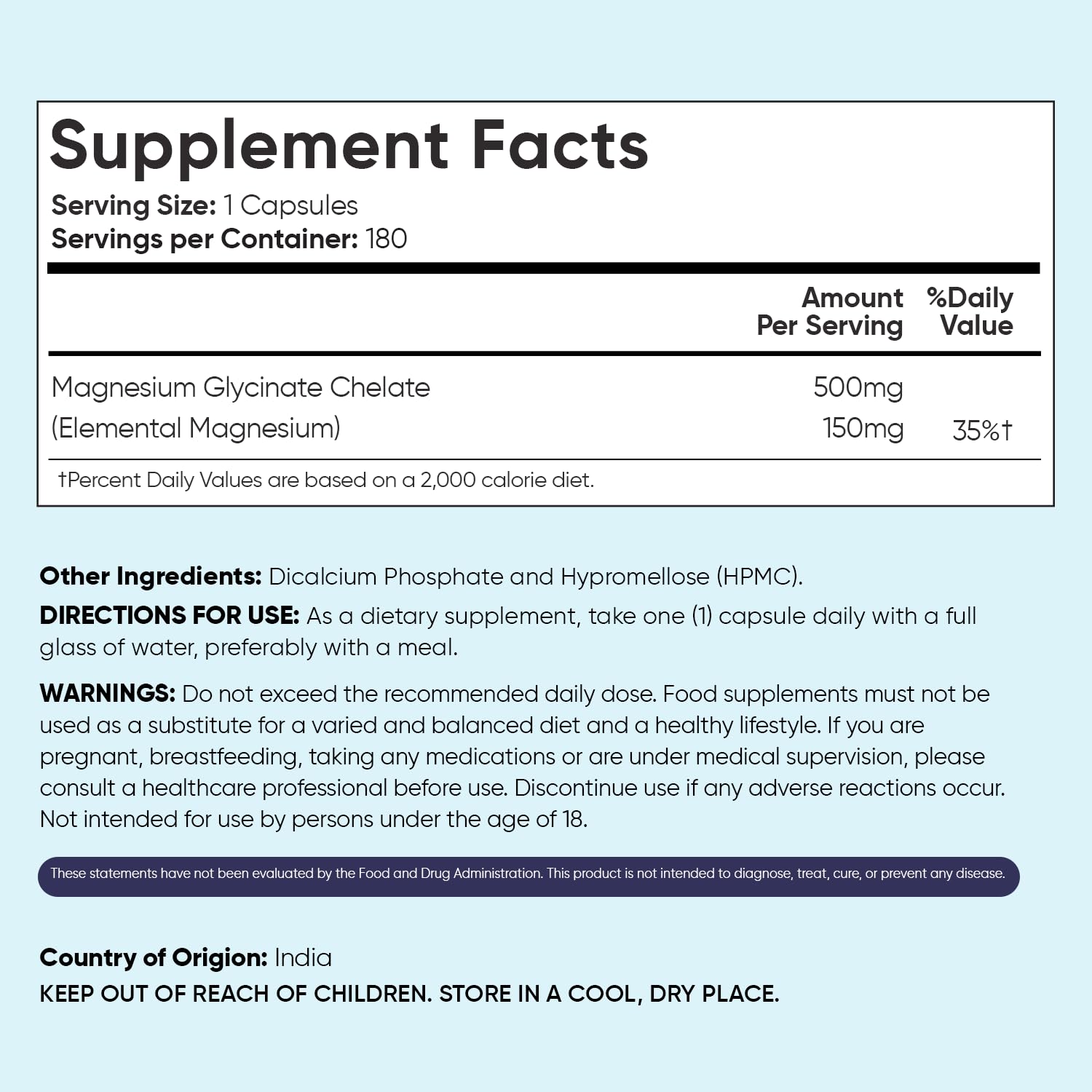magnesium supplement for daily vitality