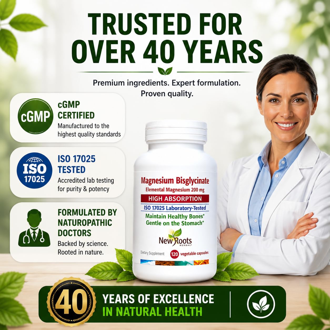 Magnesium supplement for daily wellness