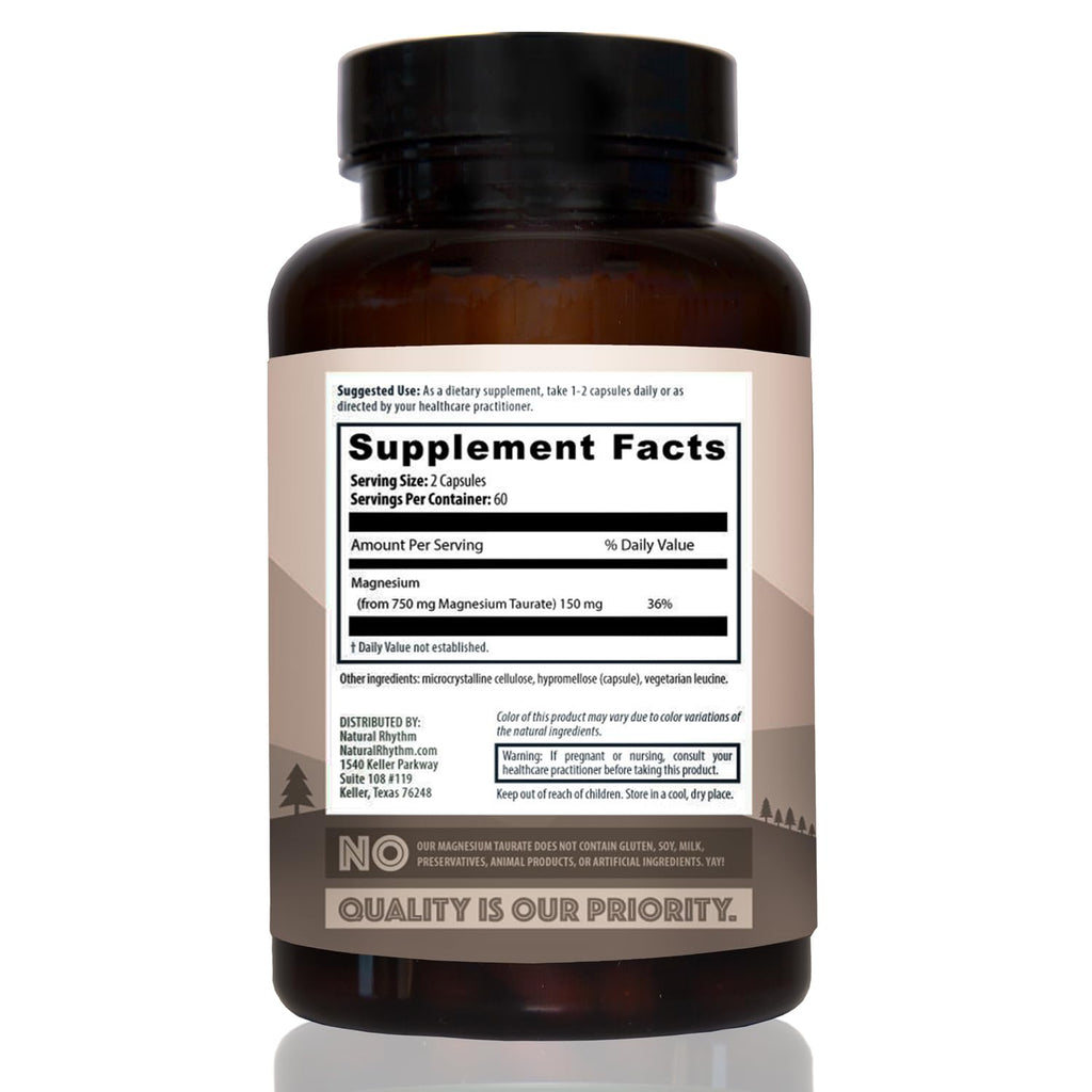 Magnesium supplement for daily wellness