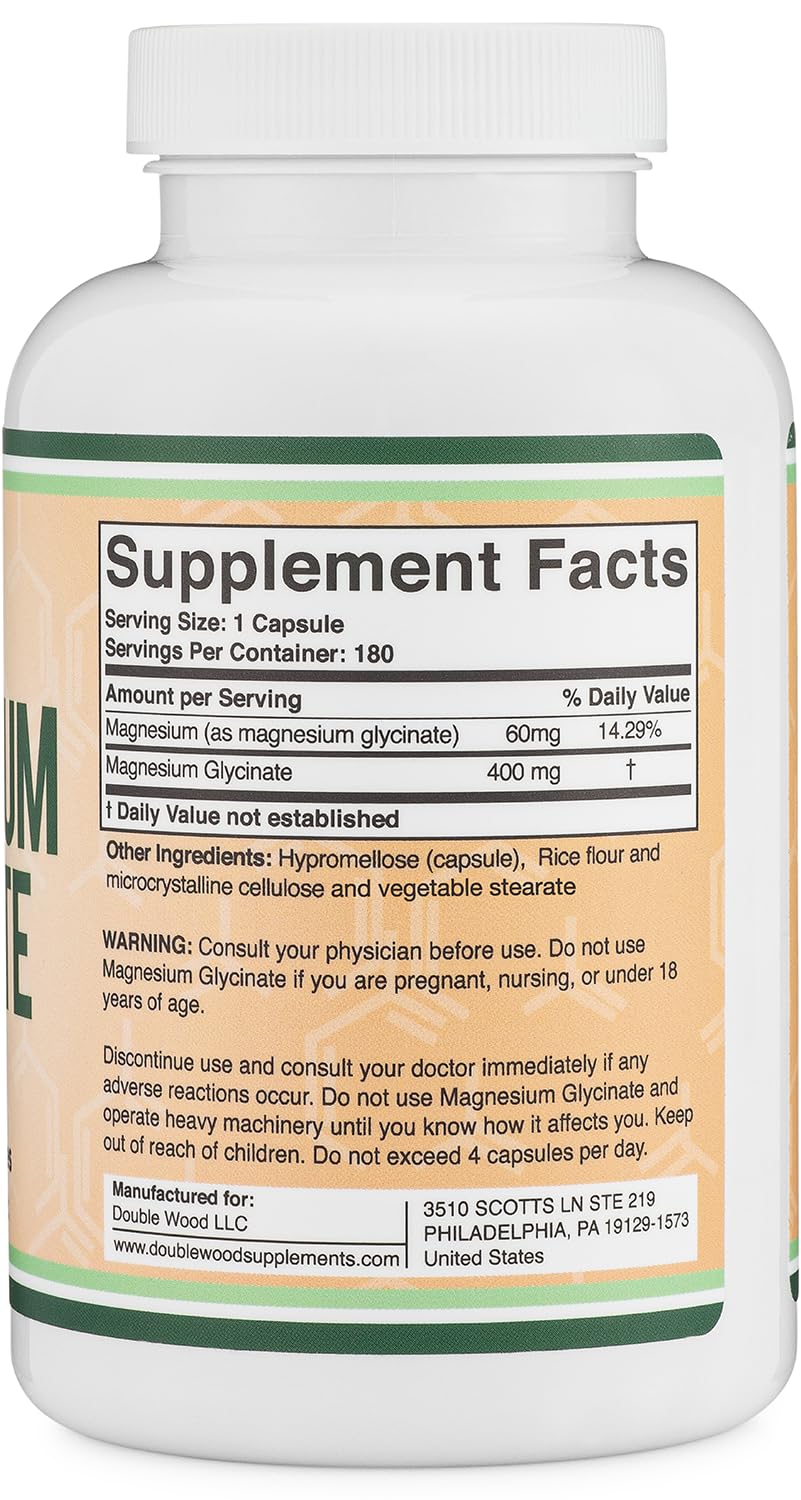 Magnesium supplement for enhanced relaxation