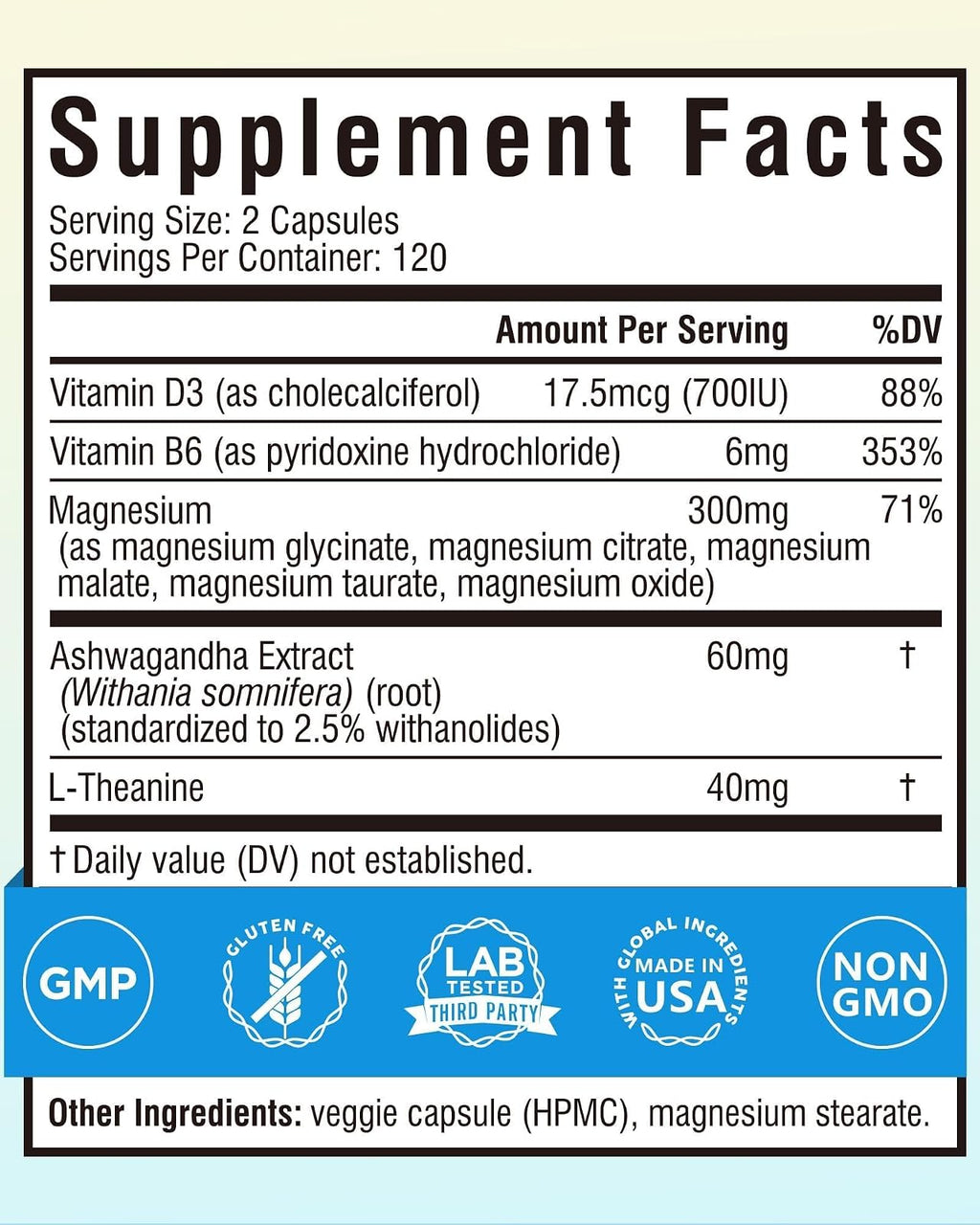 Magnesium supplement for heart health