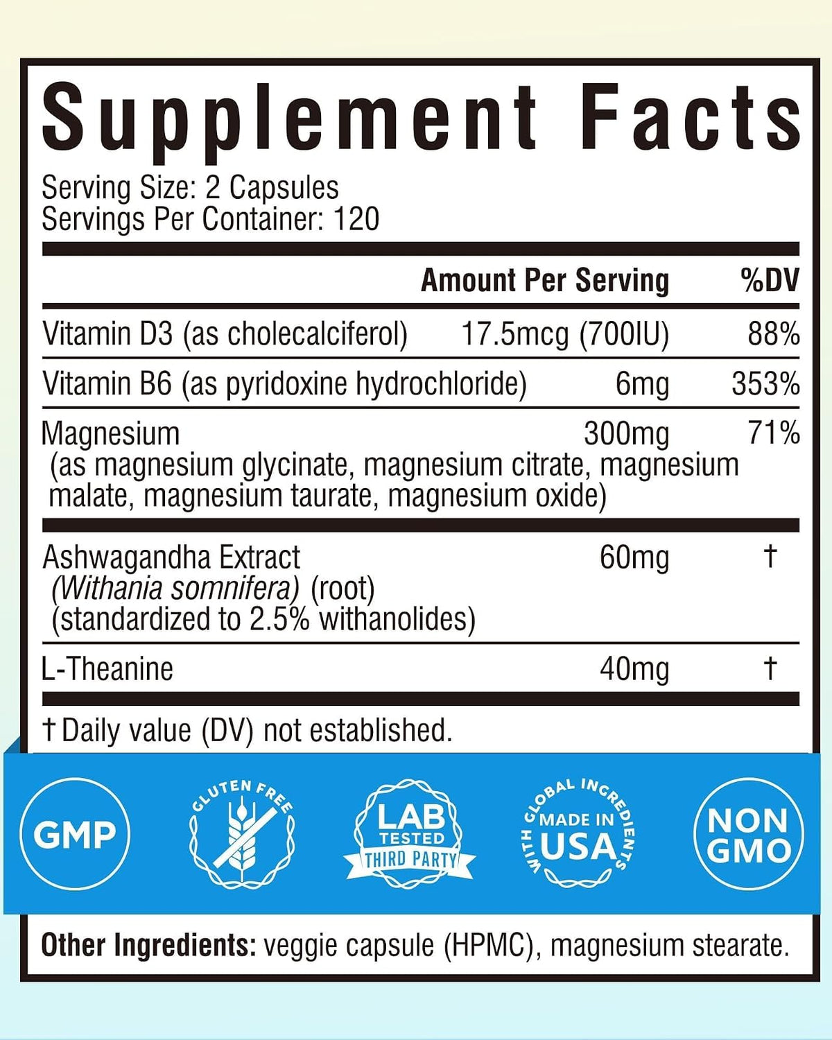 Magnesium supplement for heart health