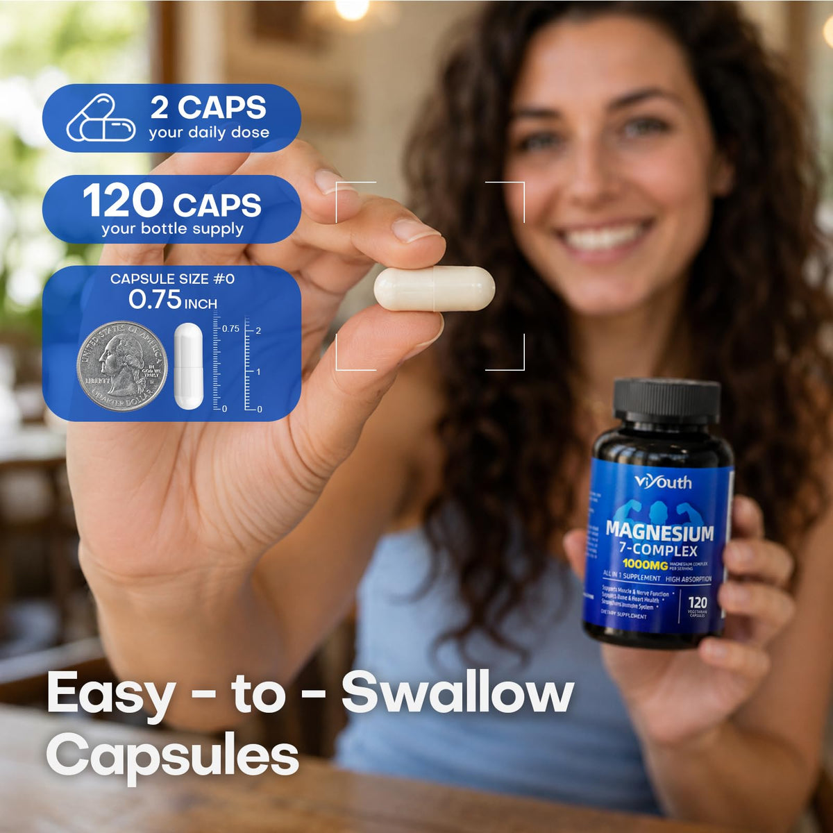 Magnesium supplement for heart health
