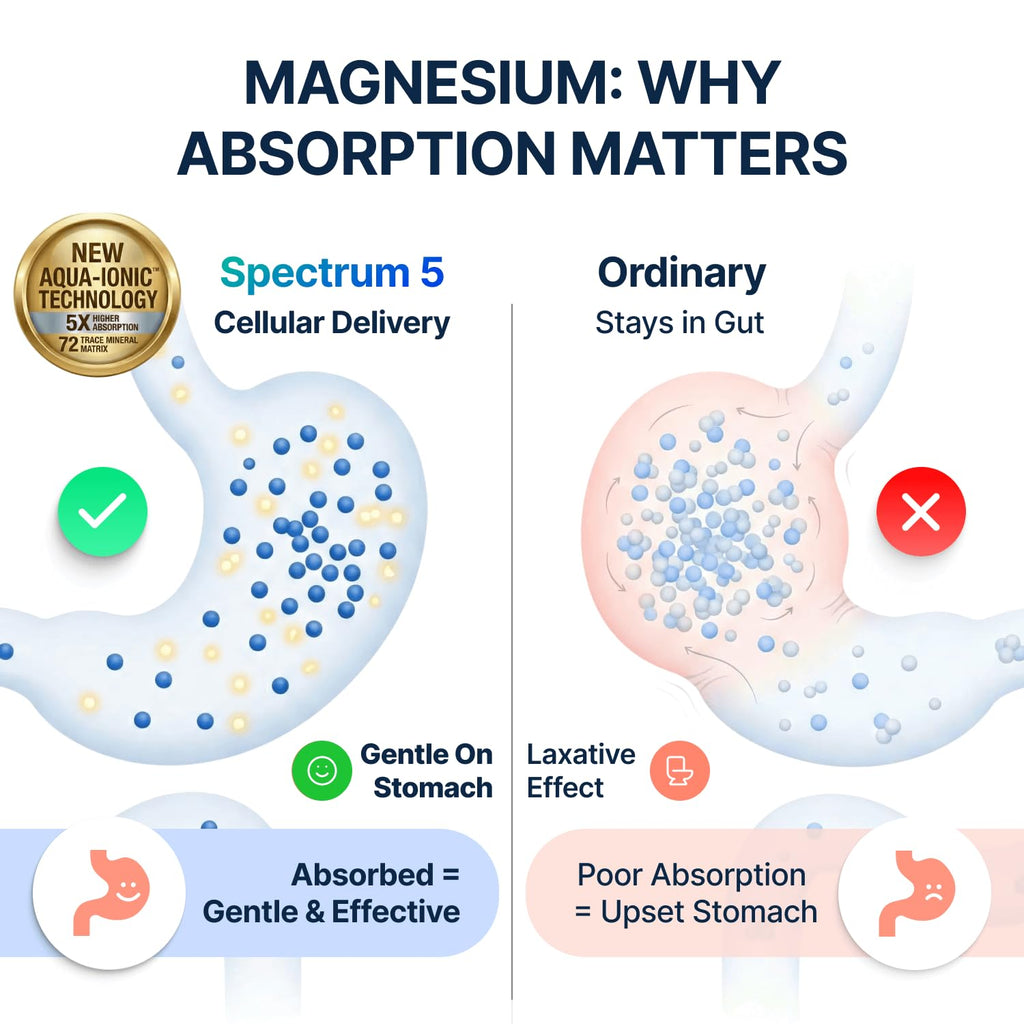 Magnesium supplement for improved energy