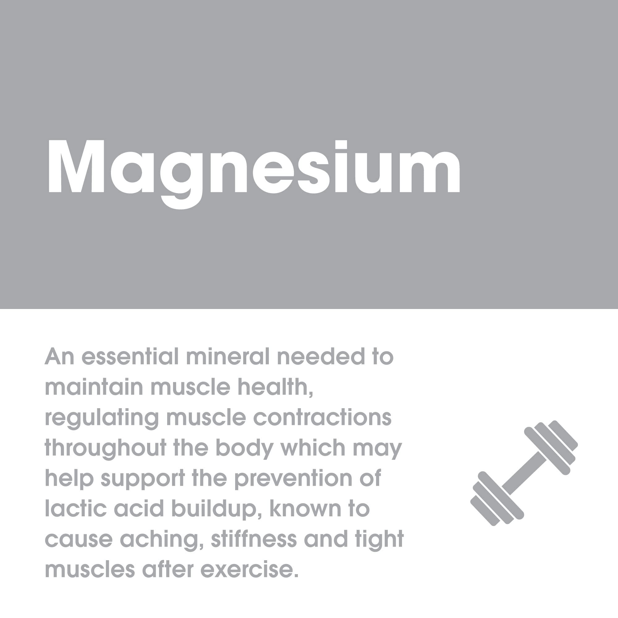 magnesium supplement for improved performance