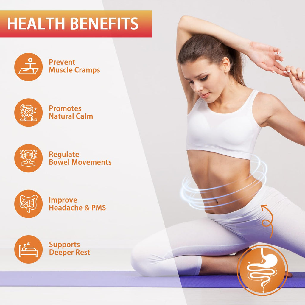 Magnesium supplement for improved sleep quality
