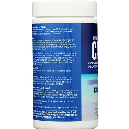 Magnesium supplement for improved sleep