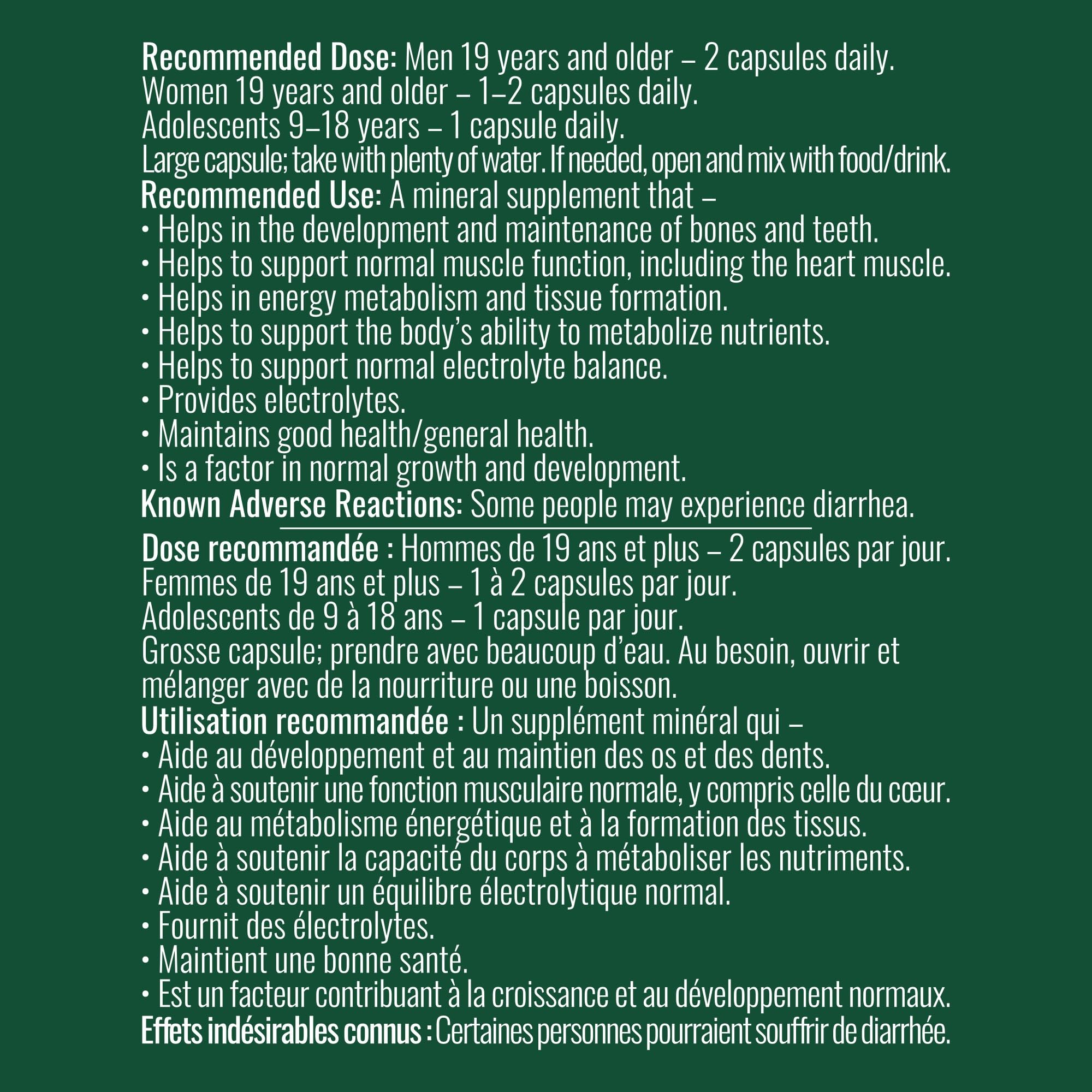 magnesium supplement for improved sleep