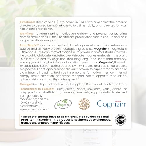 Magnesium supplement for mental clarity