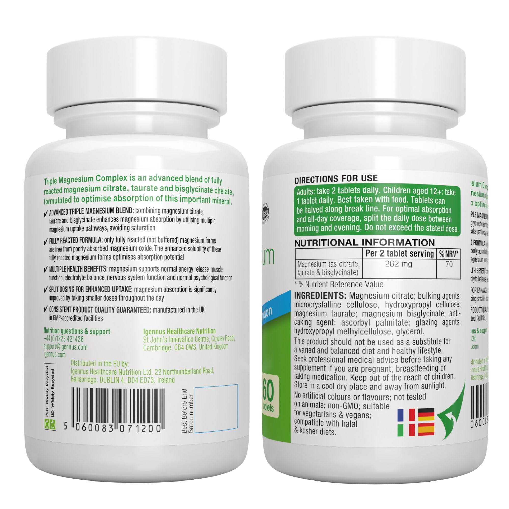 magnesium supplement for muscle cramps