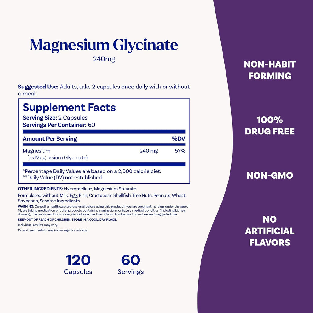 Magnesium supplement for muscle health