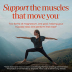 Magnesium supplement for muscle relaxation