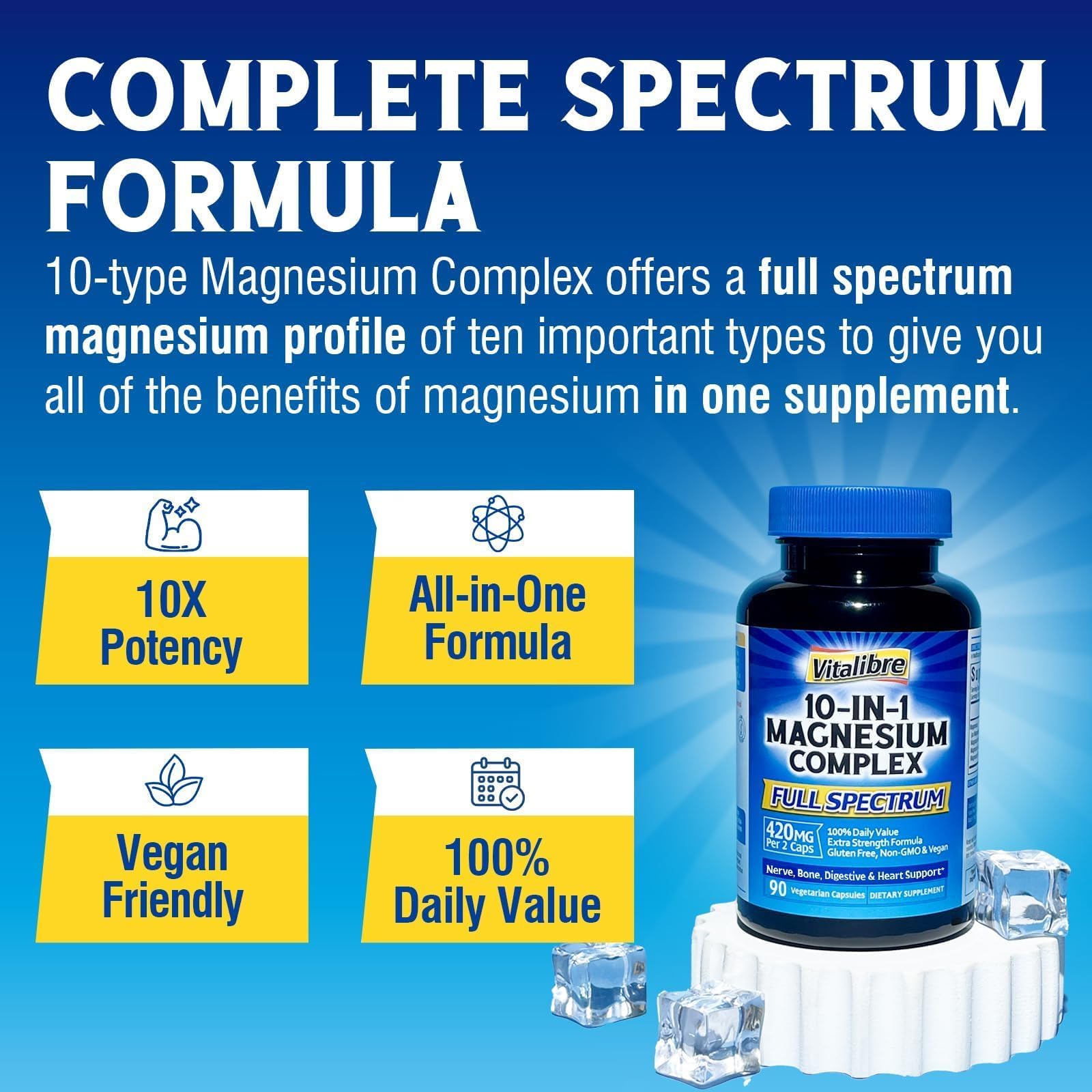 Magnesium supplement for nerve function