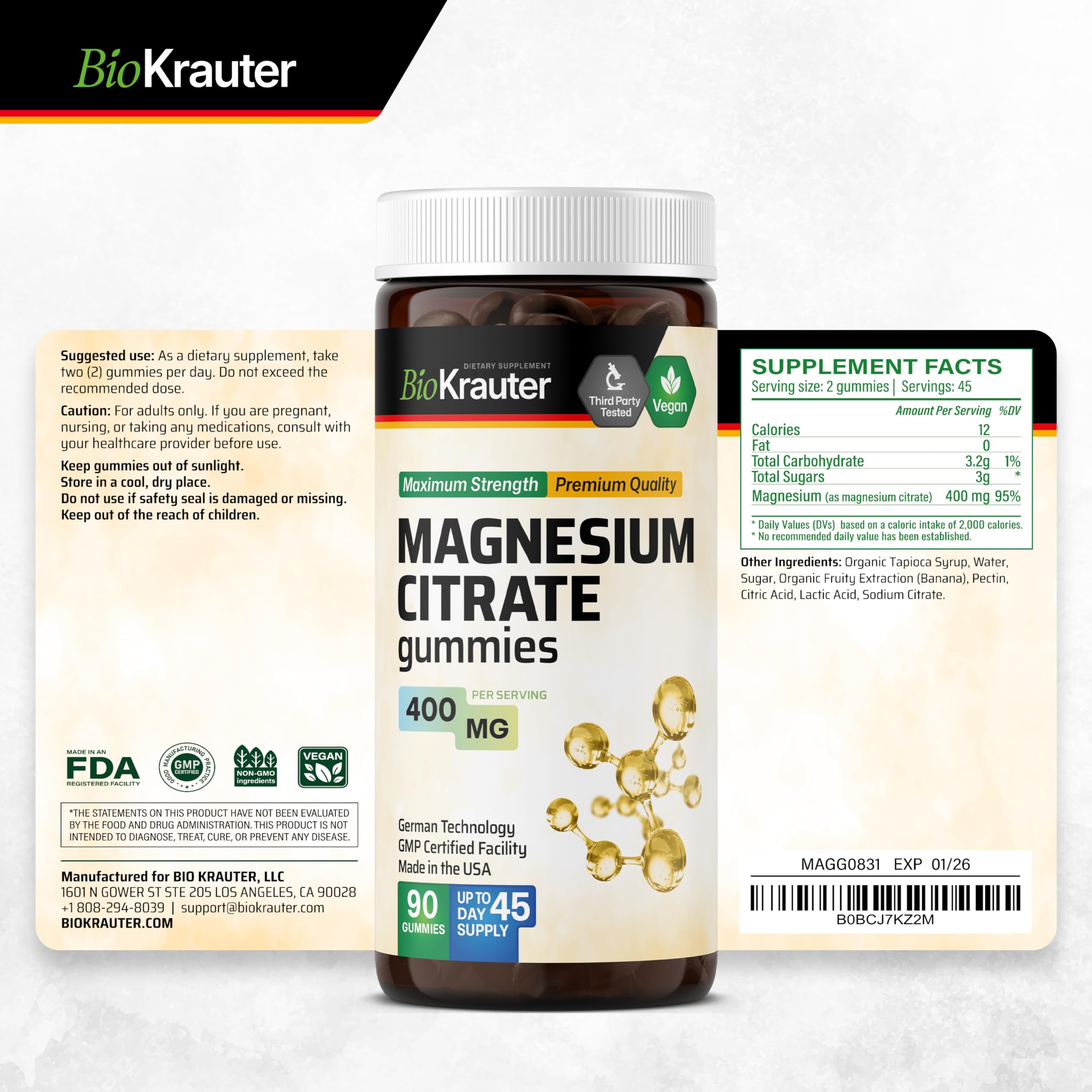 magnesium supplement for optimal sleep