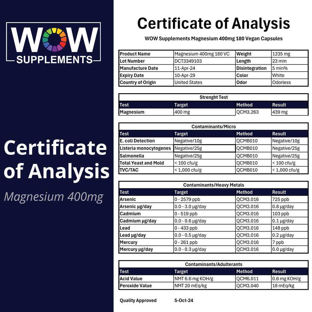 magnesium supplement for overall health