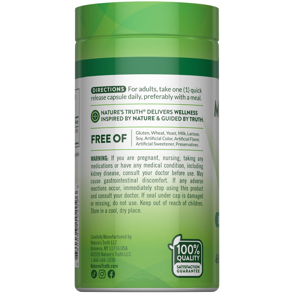 magnesium supplement for overall vitality