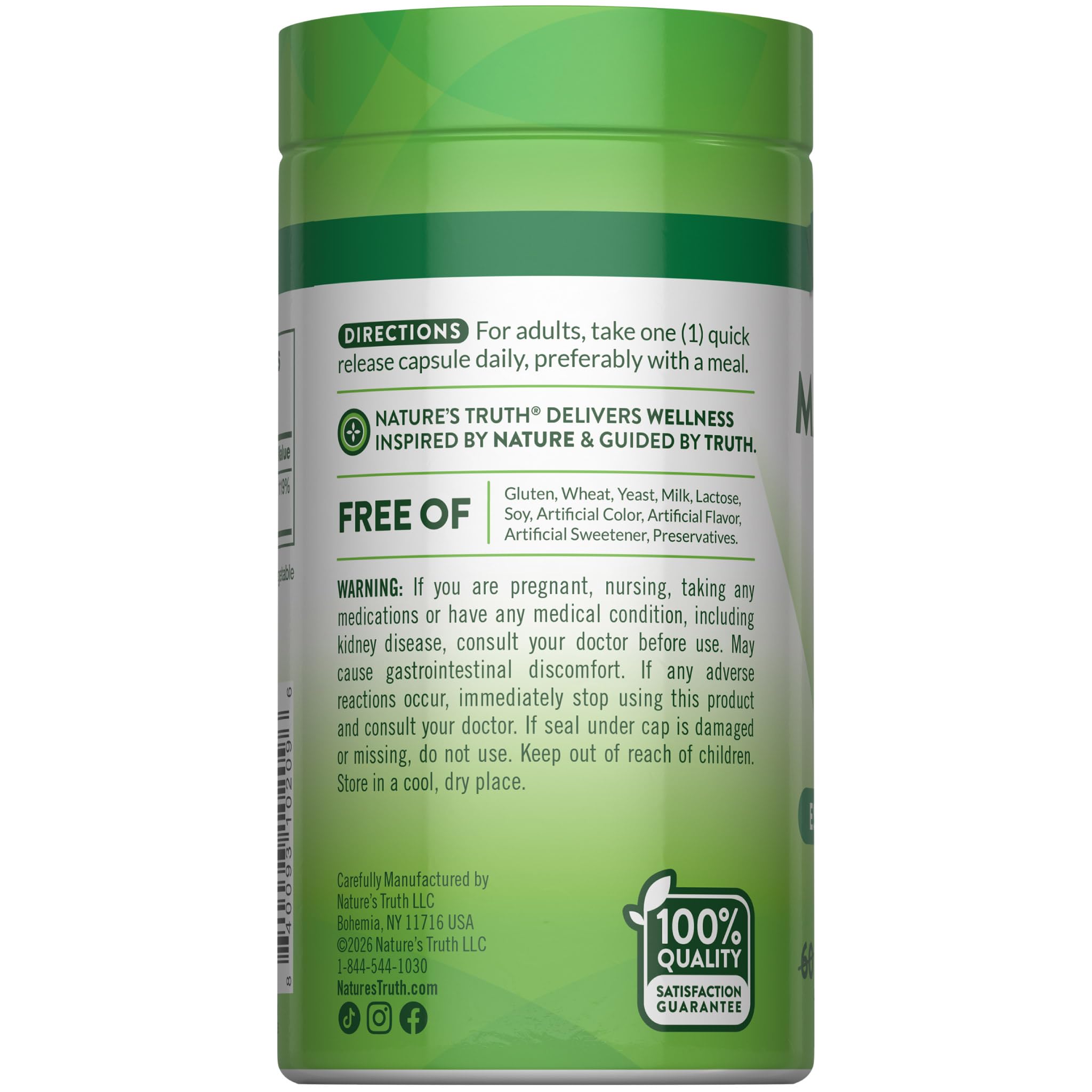 magnesium supplement for overall vitality