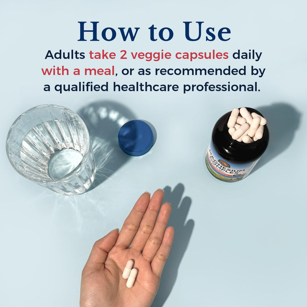 Magnesium supplement for overall wellness