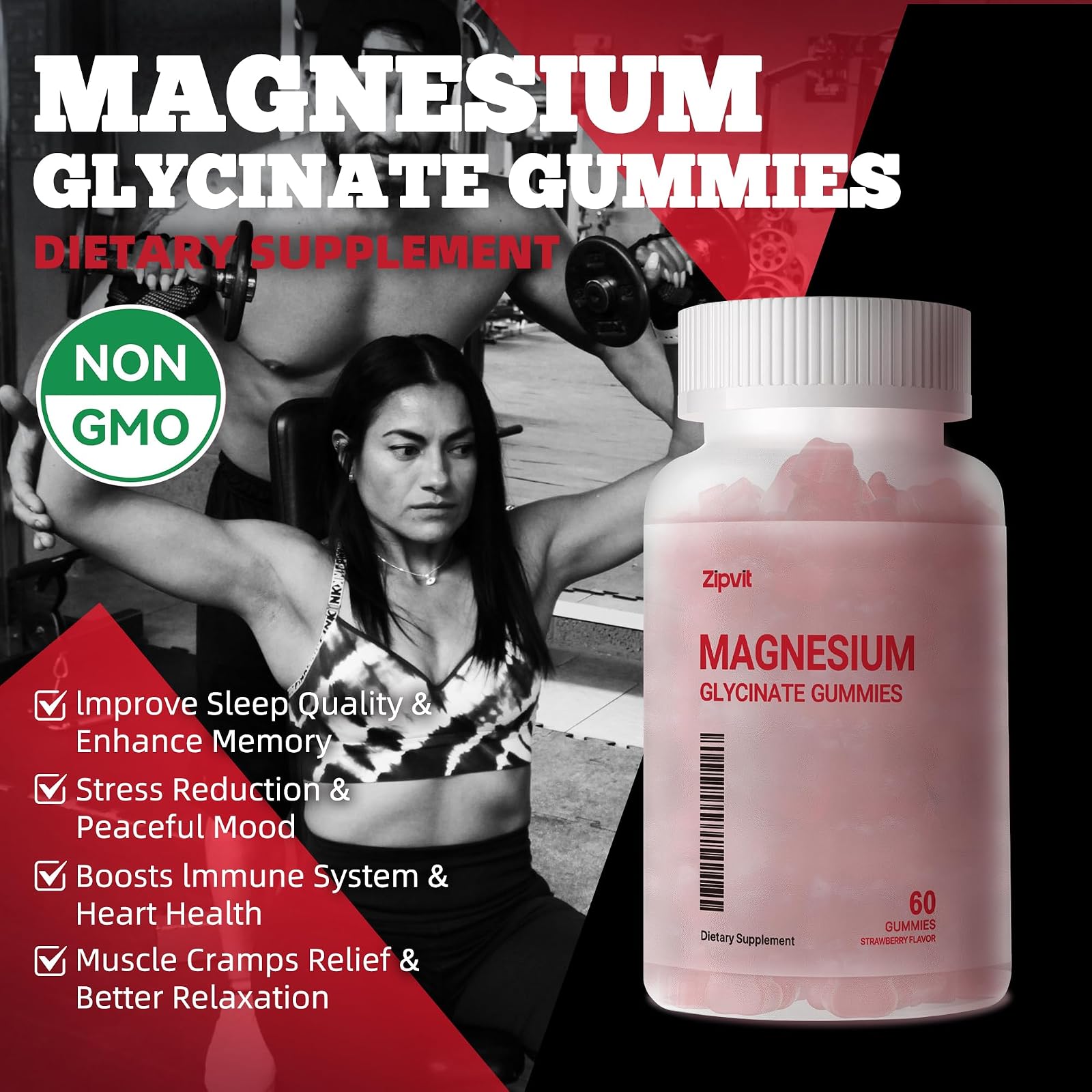 Magnesium supplement for overall wellness