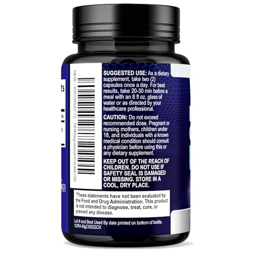 Magnesium supplement for vegan diets