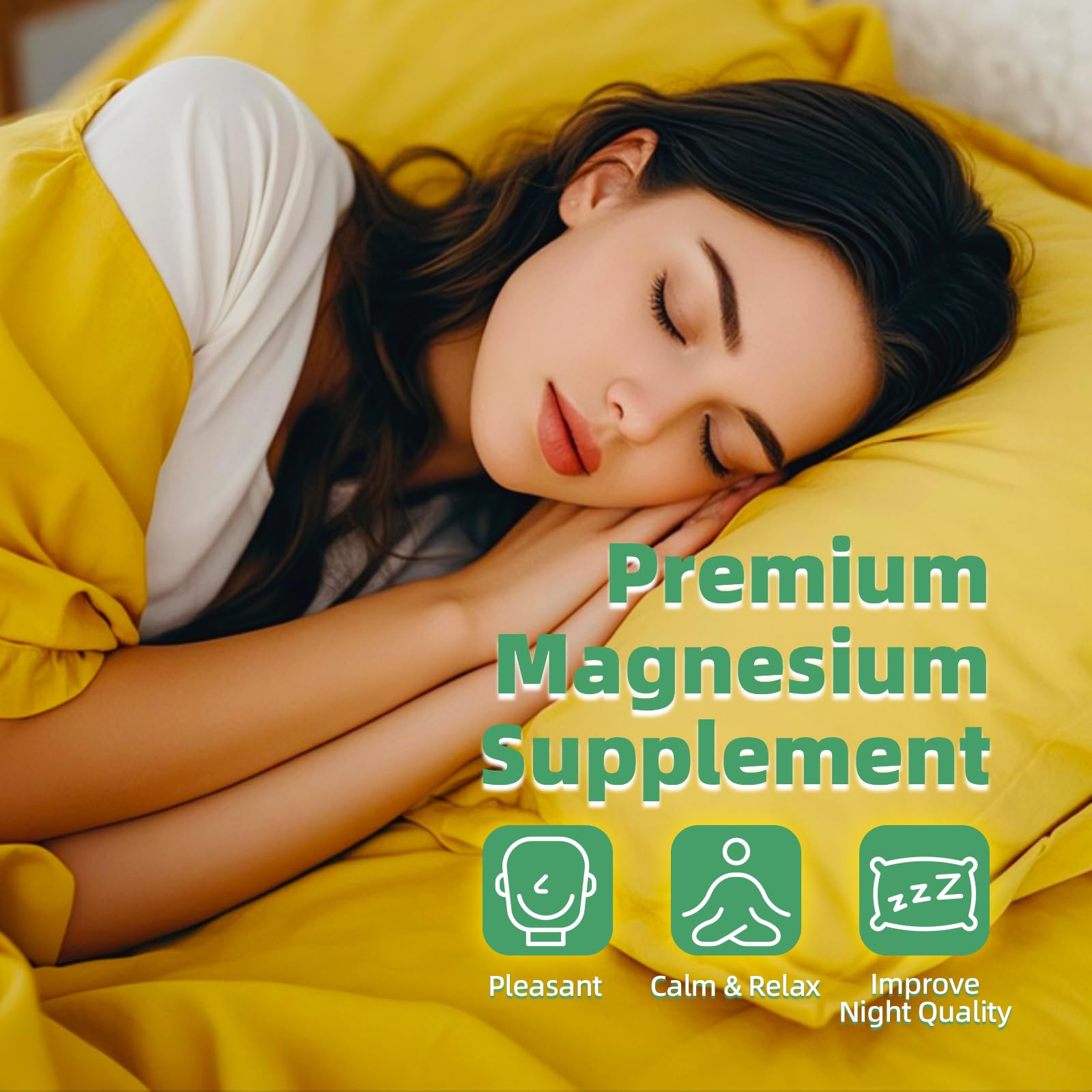 Magnesium supplement pack of three
