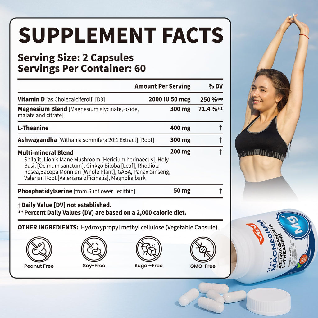 magnesium supplement with ashwagandha benefits