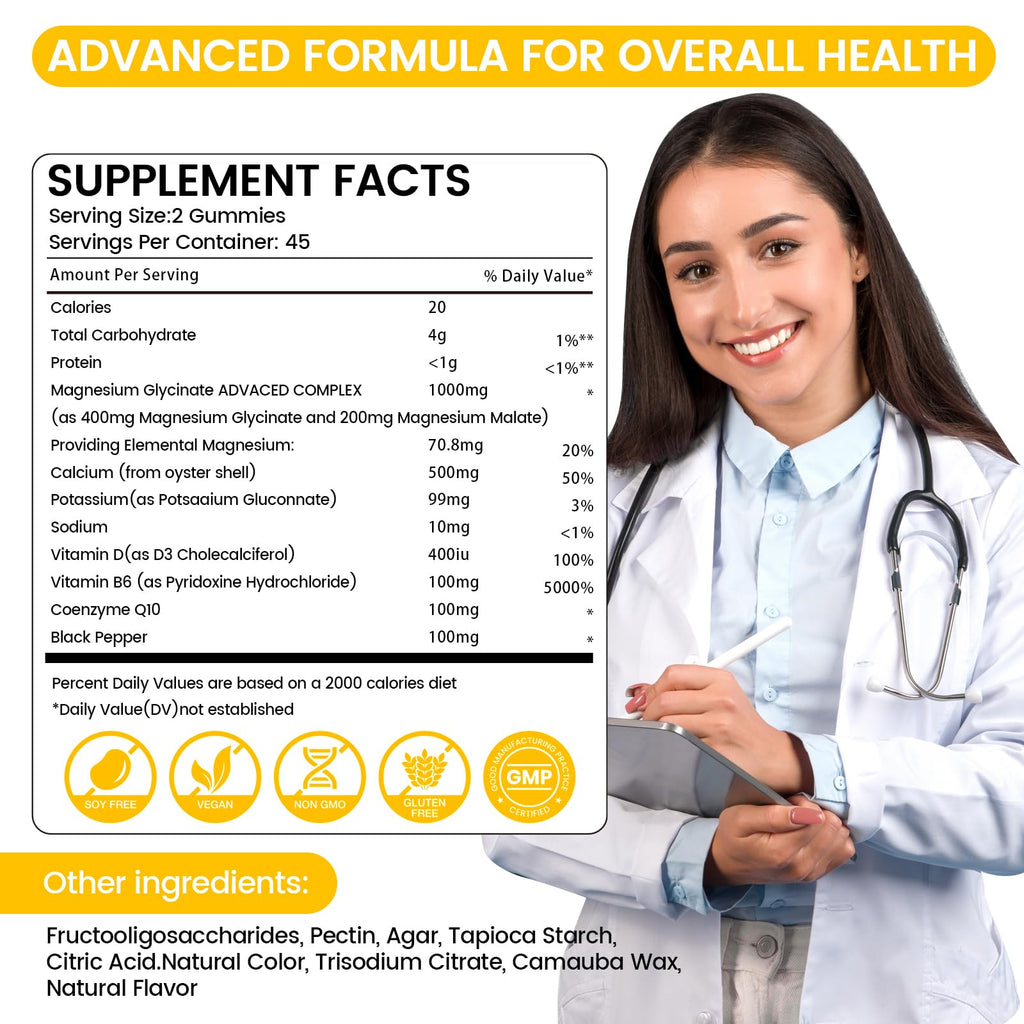 magnesium supplement with CoQ10 benefits