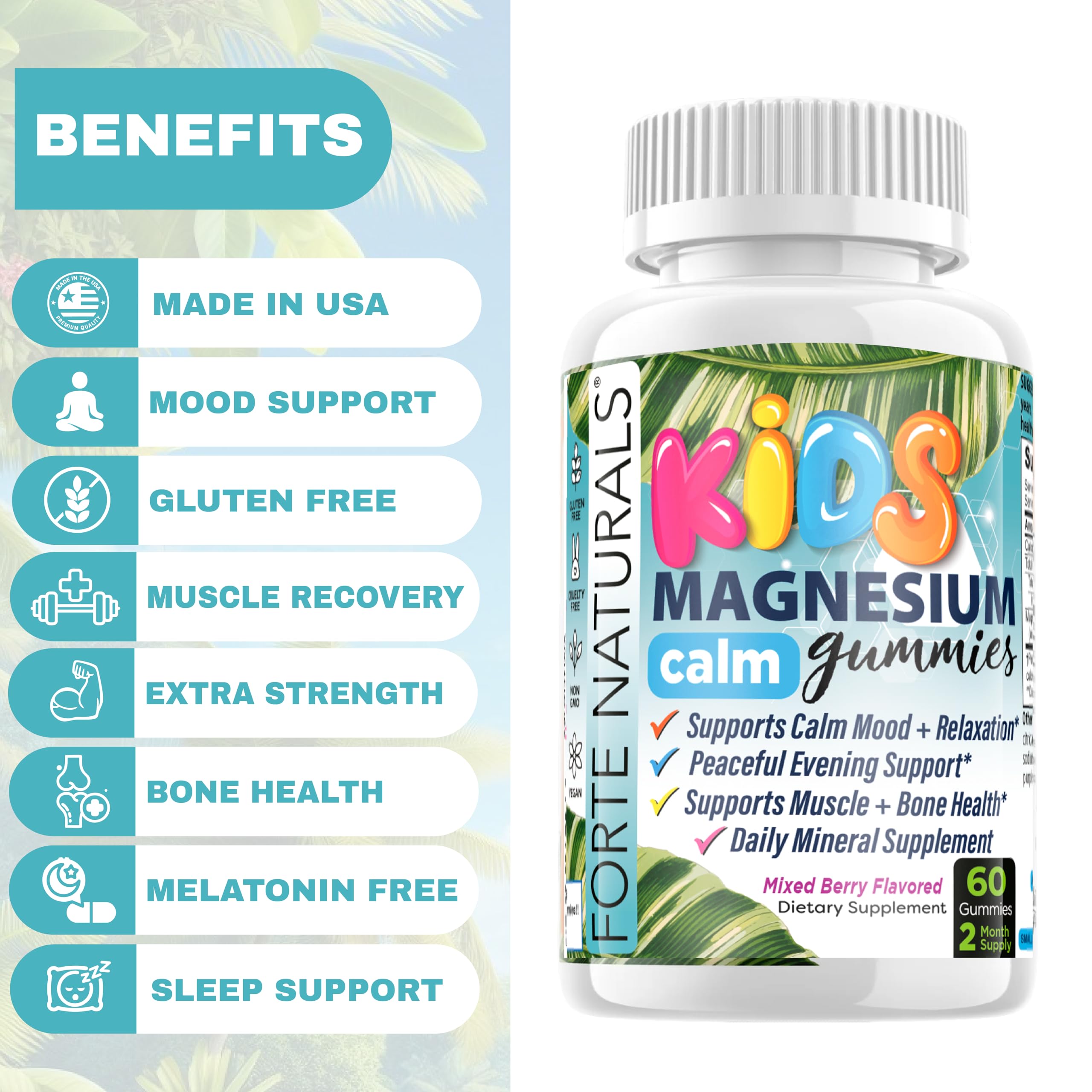 Magnesium supplements for kids' wellness