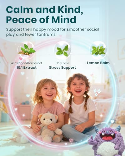 Magnesium support for growing kids