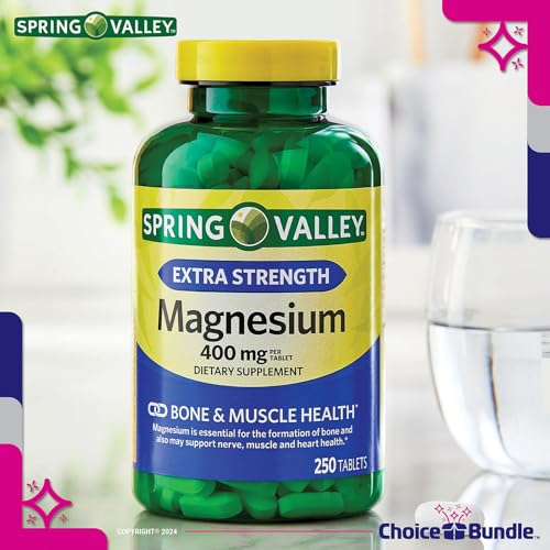 Magnesium tablets for active lifestyles