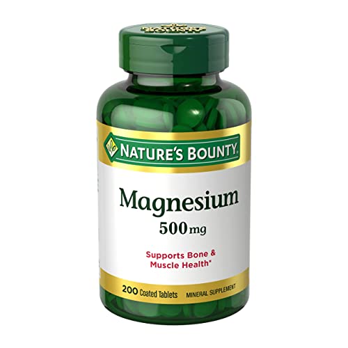 Magnesium tablets for bone health