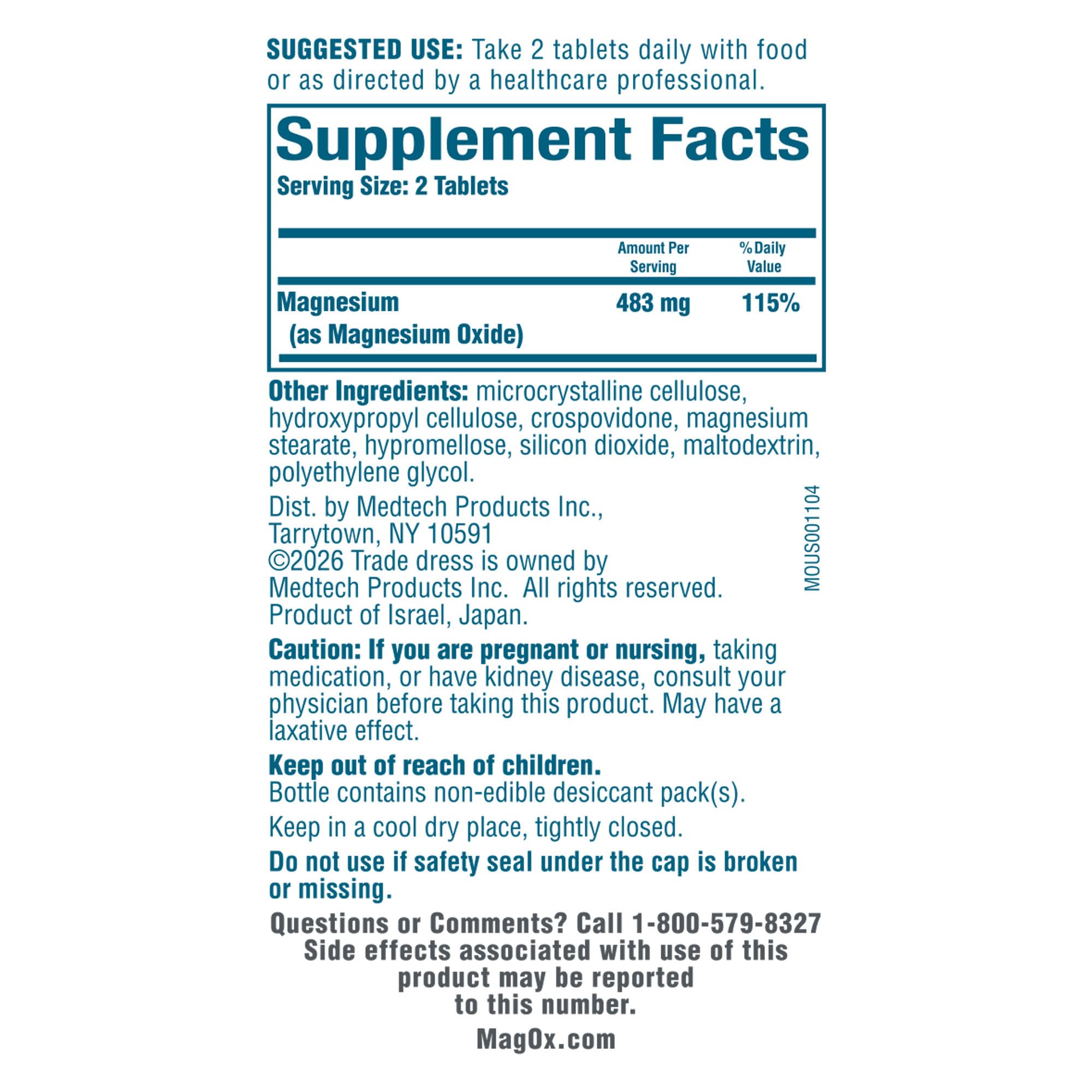magnesium tablets for daily use