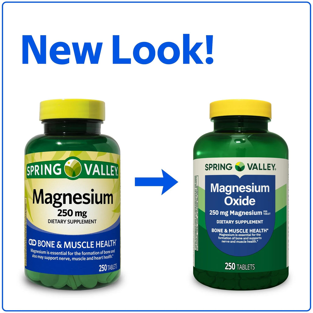 Magnesium tablets for daily vitality