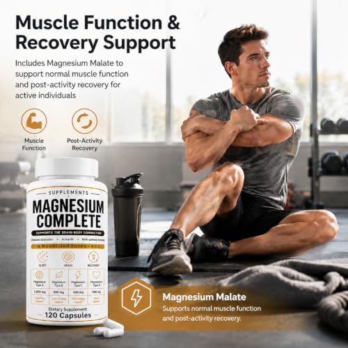 Magnesium tablets for daily wellness