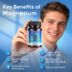 Magnesium tablets for energy boost