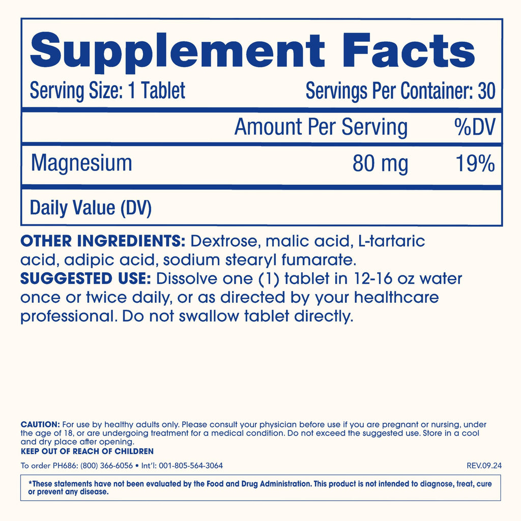 magnesium tablets for enhanced recovery
