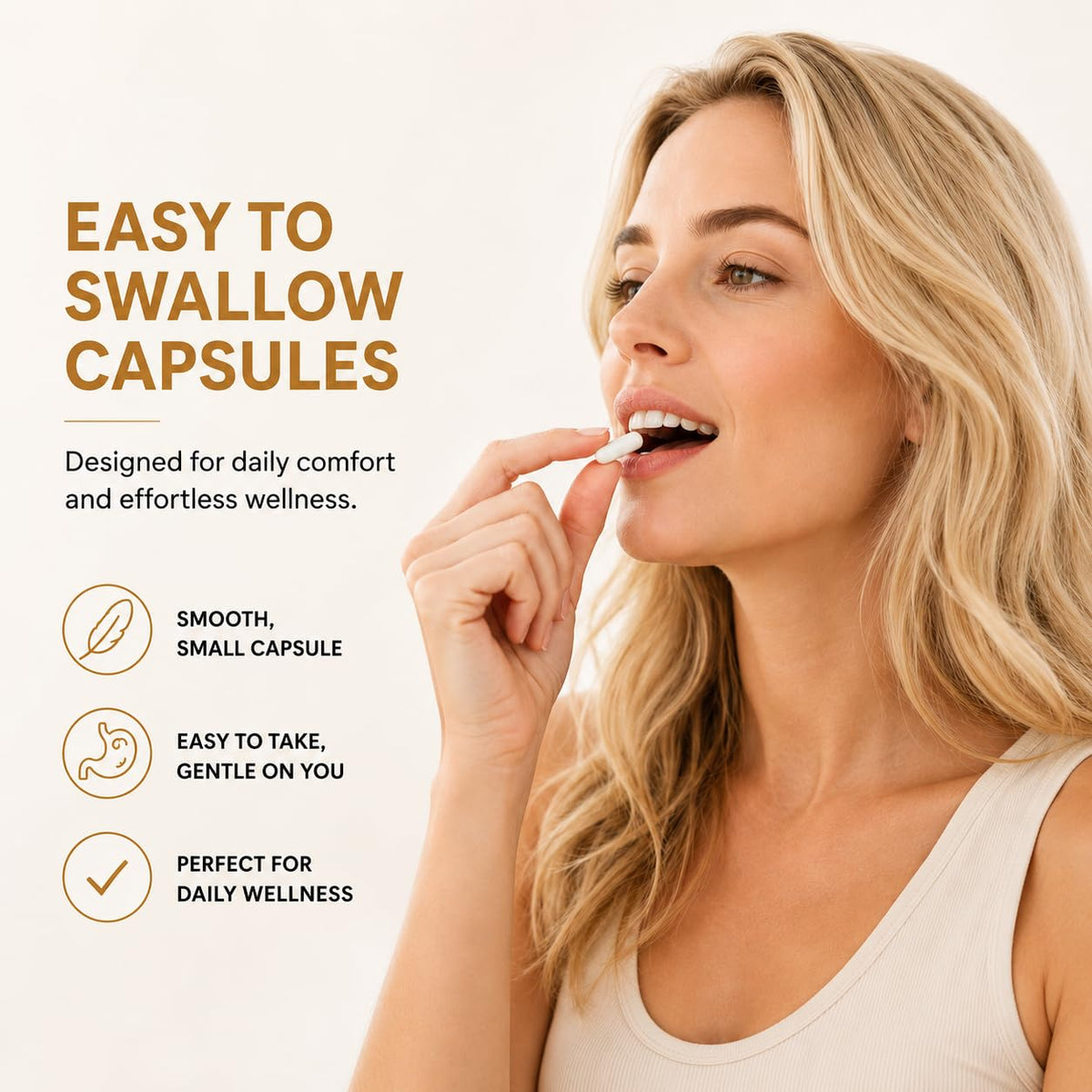 Magnesium tablets for improved mood