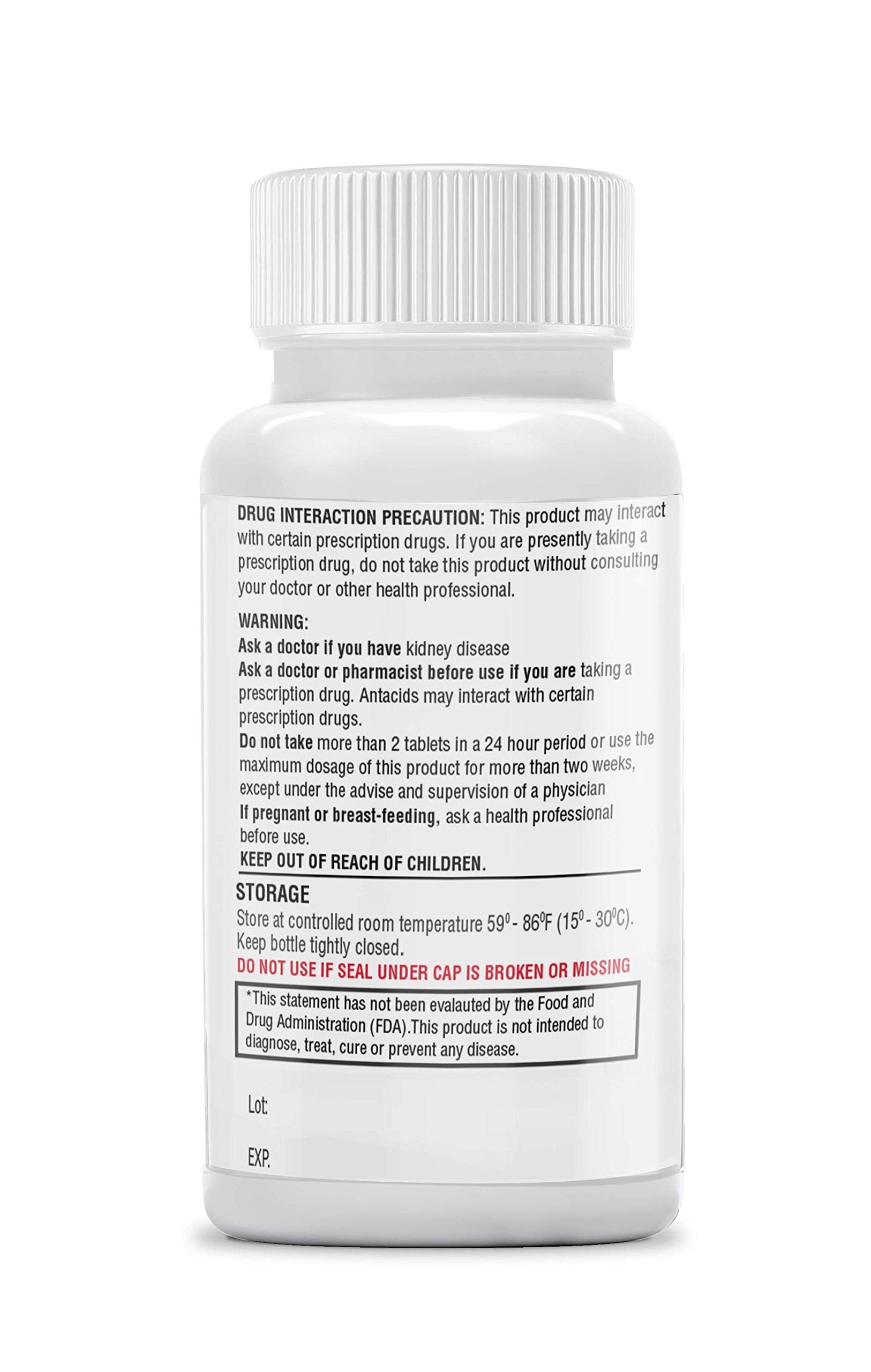 Magnesium tablets for muscle cramps relief