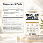 Magnesium tablets for muscle support