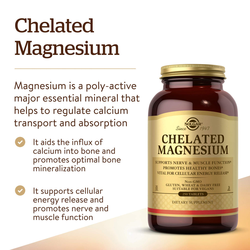 Magnesium tablets for overall wellness
