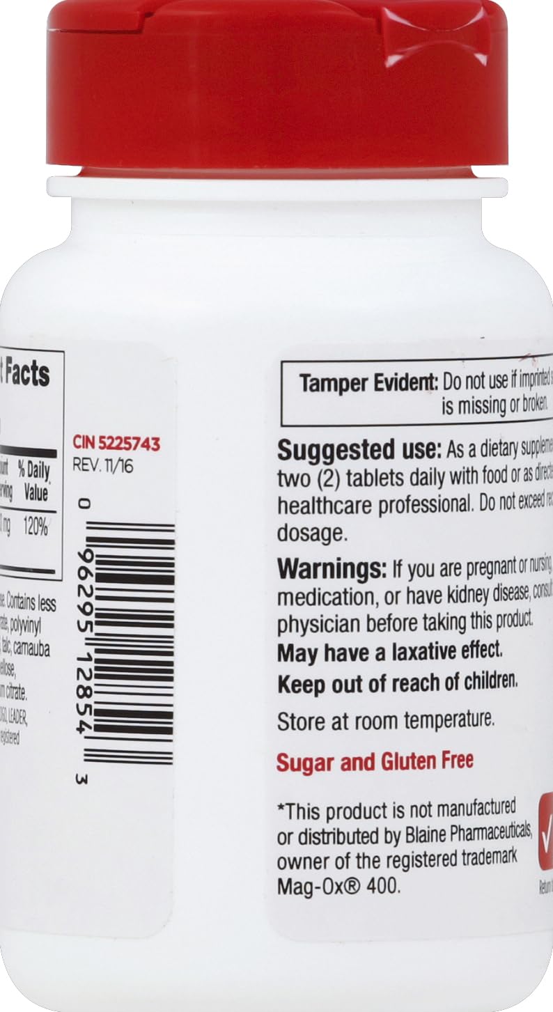 Magnesium tablets for stress relief