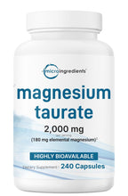 Magnesium Taurate 2000 mg capsules