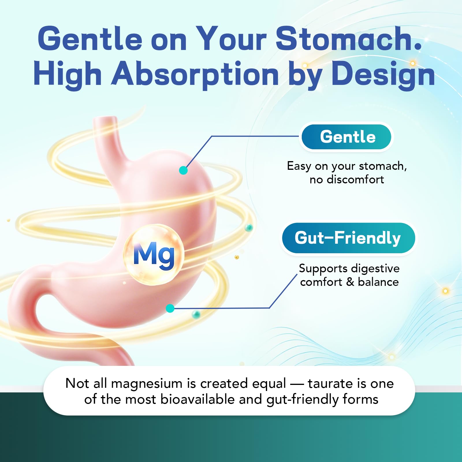 Magnesium Taurate for improved sleep quality