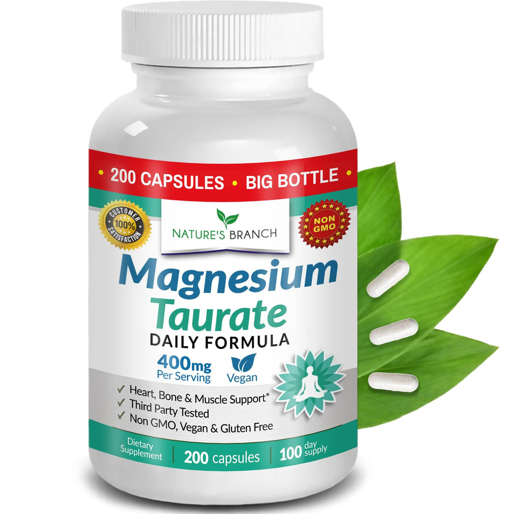 Magnesium Taurate for muscle relaxation
