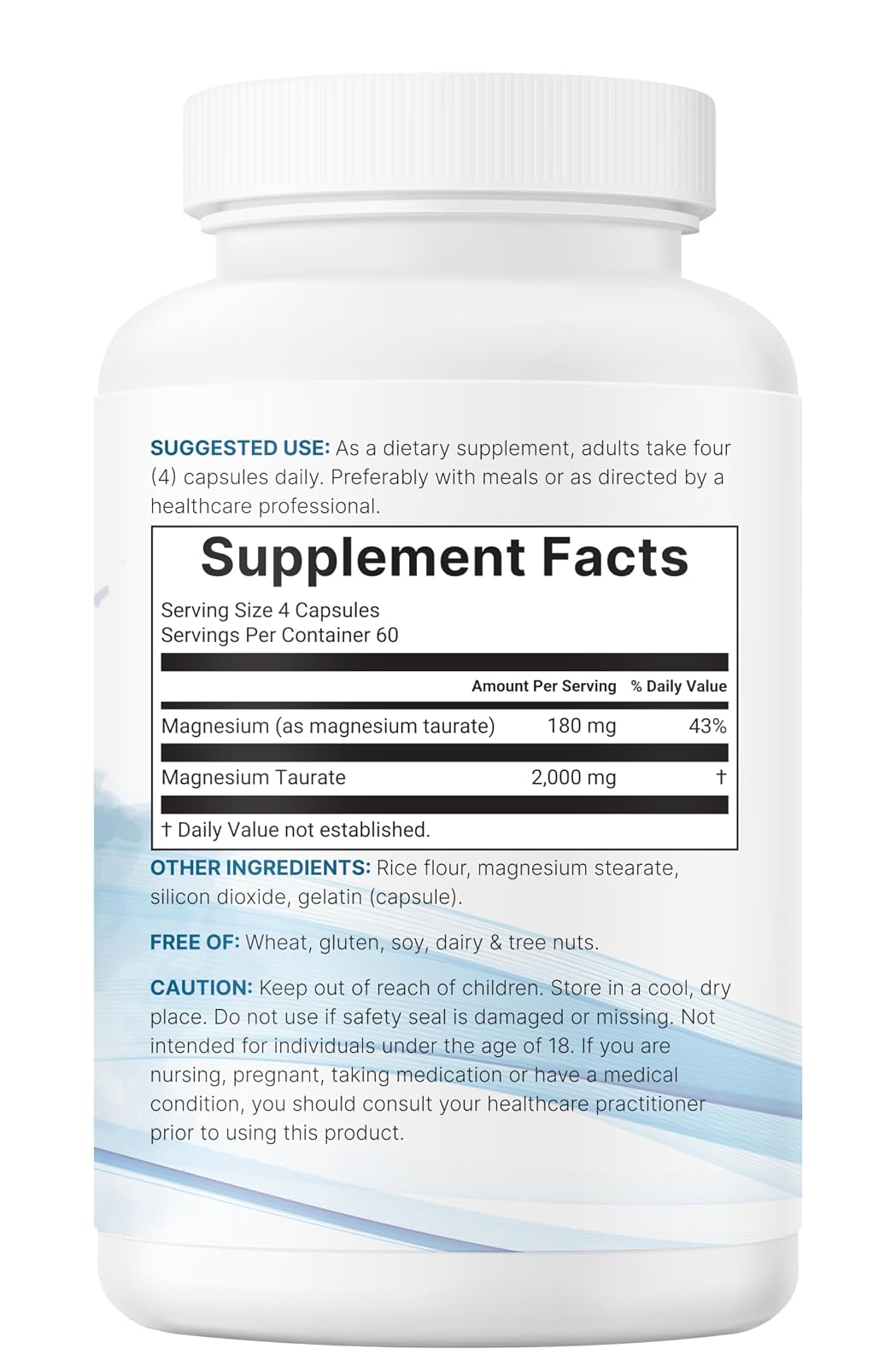 Magnesium Taurate for stress relief