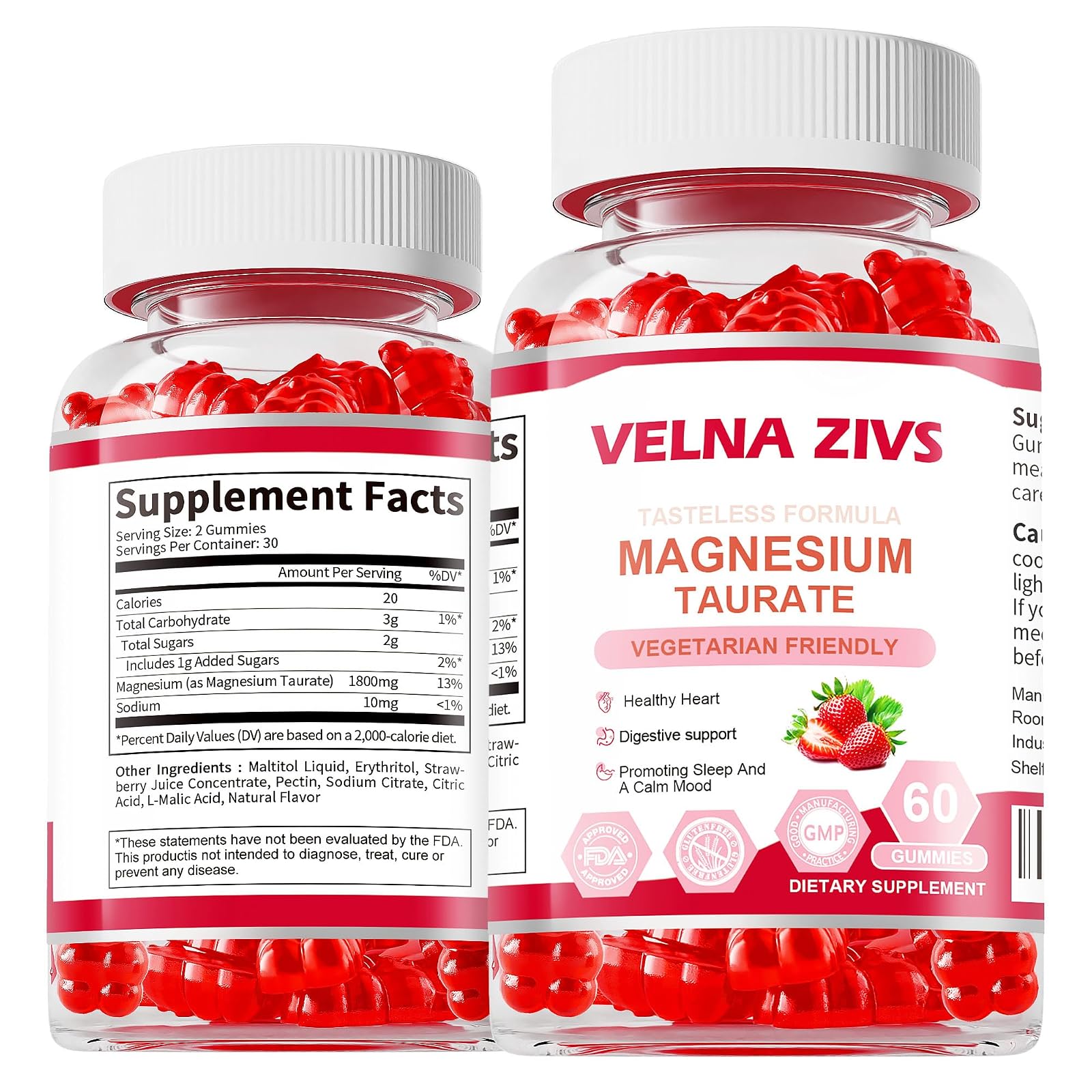 Magnesium Taurate Gummies for relaxation