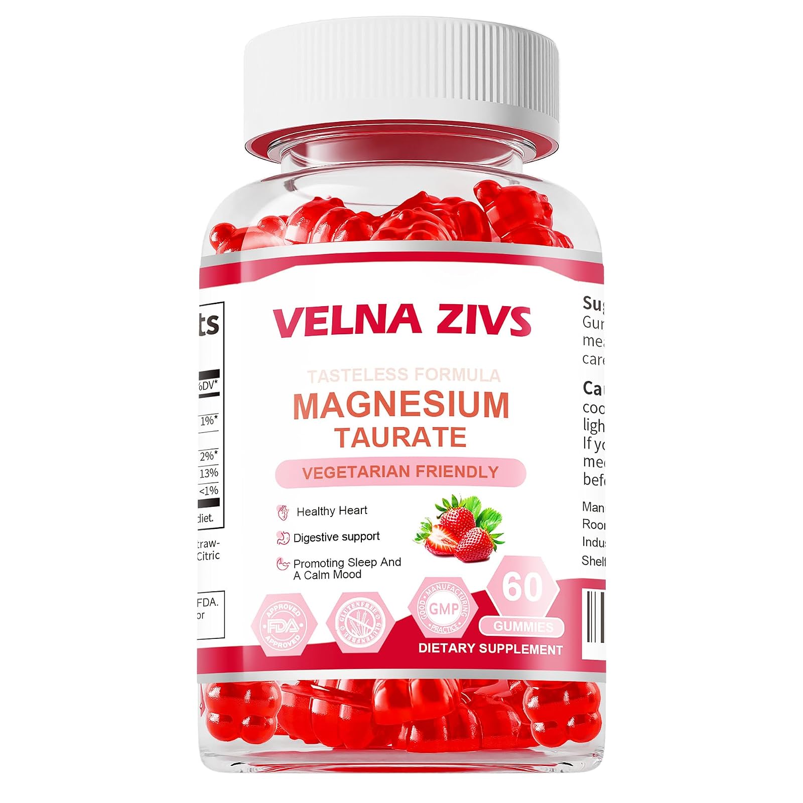Magnesium Taurate gummies for relaxation